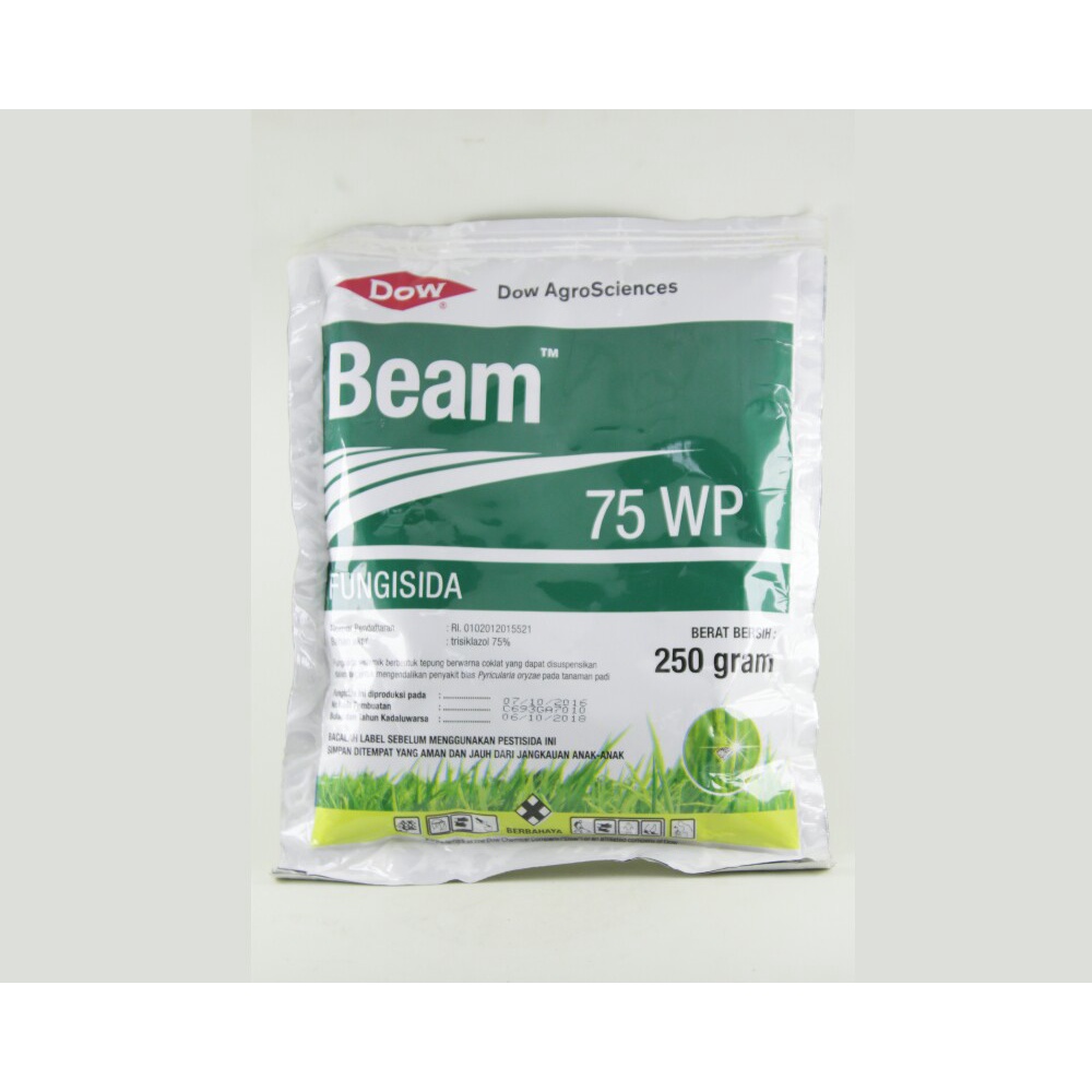 Jual Fungisida Beam 75 wp, 250 gram Trisiklazol 75 % | Shopee Indonesia