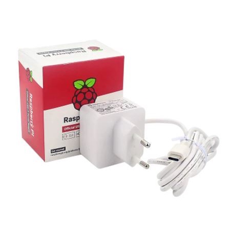 Jual Adaptor Raspberry Pi 4 model B 5V 3A USB Type C Original | Shopee ...