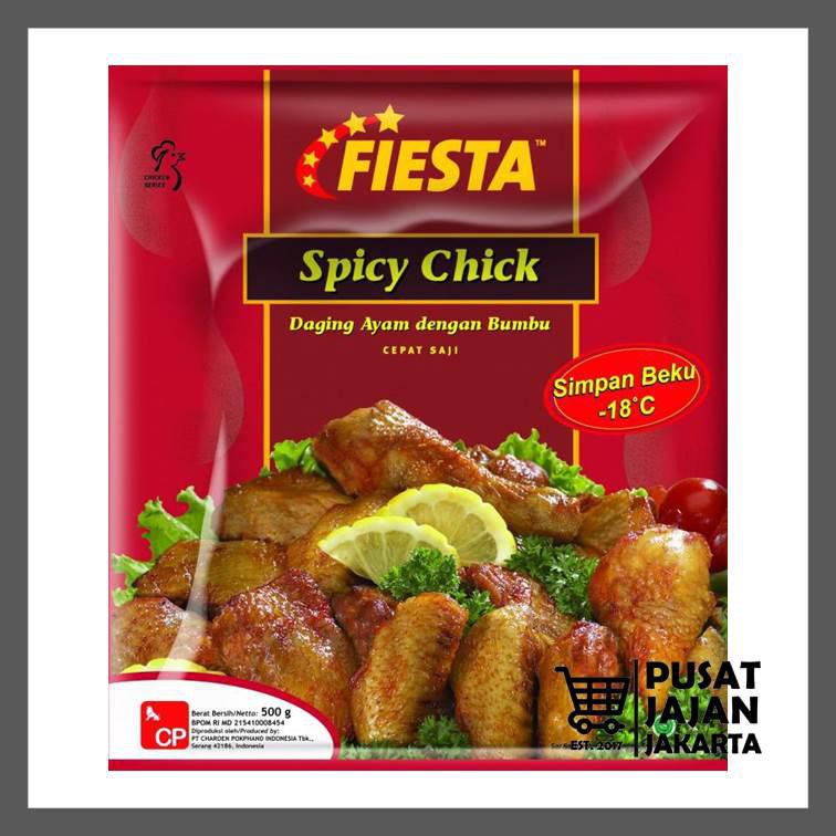 Jual Fiesta Spicy Chick 500 Gr Daging Ayam Olahan Dengan Bumbu Chicken ...
