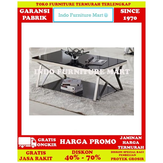 Jual Meja Tamu Minimalis Coffee Table Sudut Aveda Lex Ct | Shopee Indonesia
