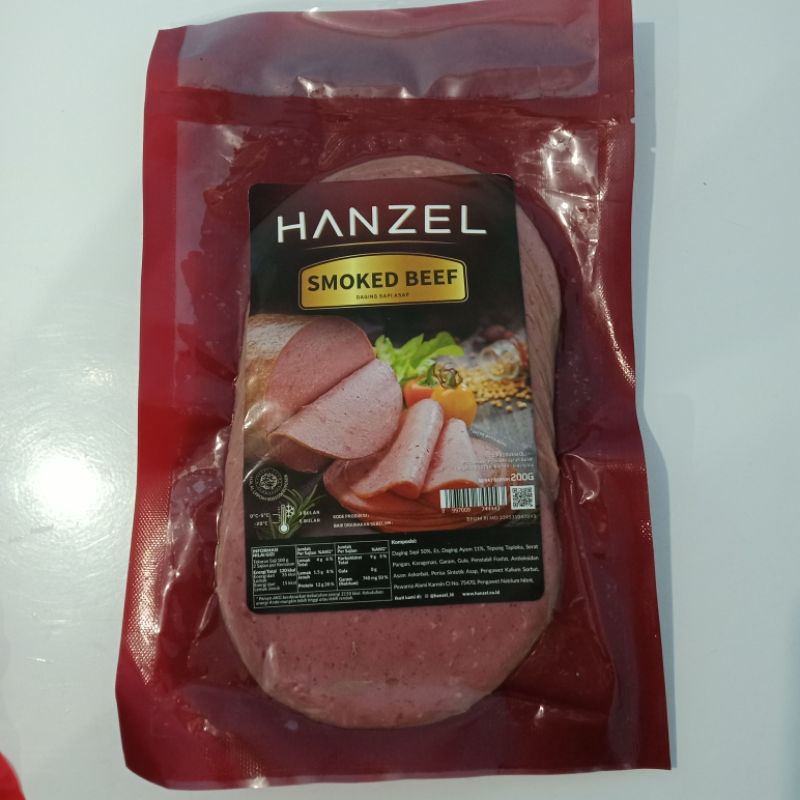 Jual Hanzel Smoked Beef 200g | Shopee Indonesia