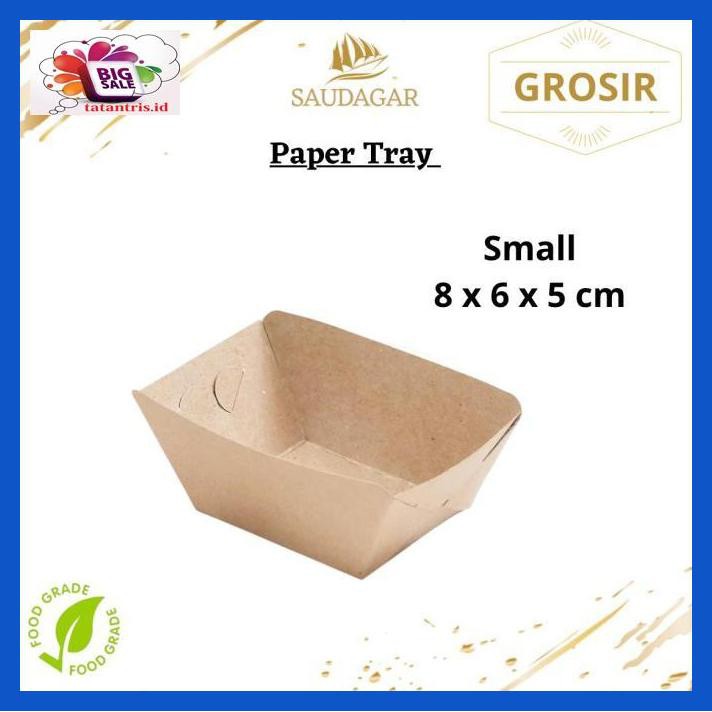 Jual H8Hjdt- Kotak Makan Kertas / Kotak Nasi Kraft Full Laminasi ...