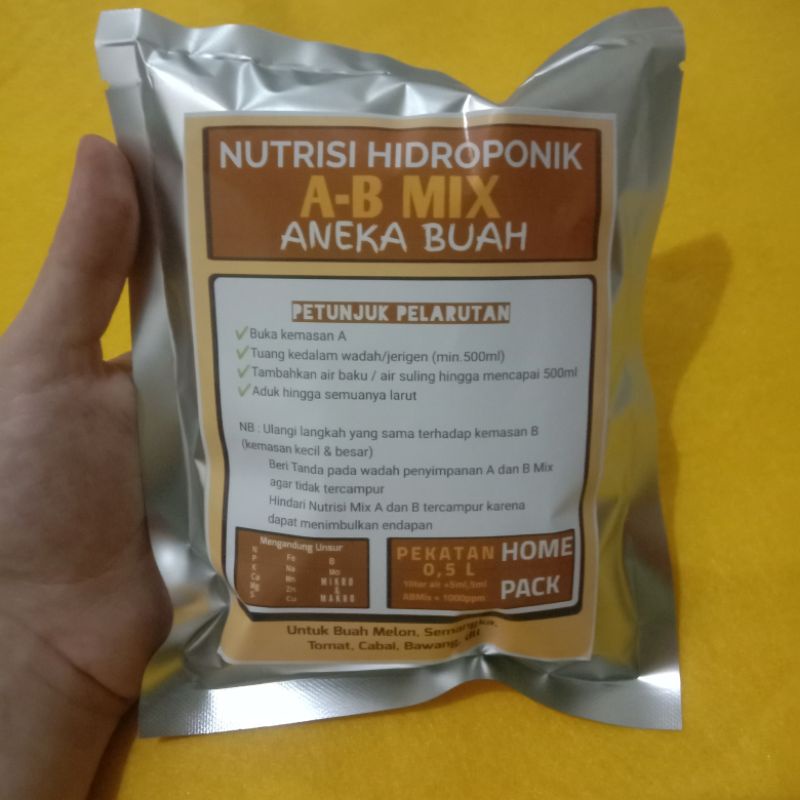 Jual Pupuk Nutrisi AB Mix /ABMix Buah - Buahan Premium | Shopee Indonesia