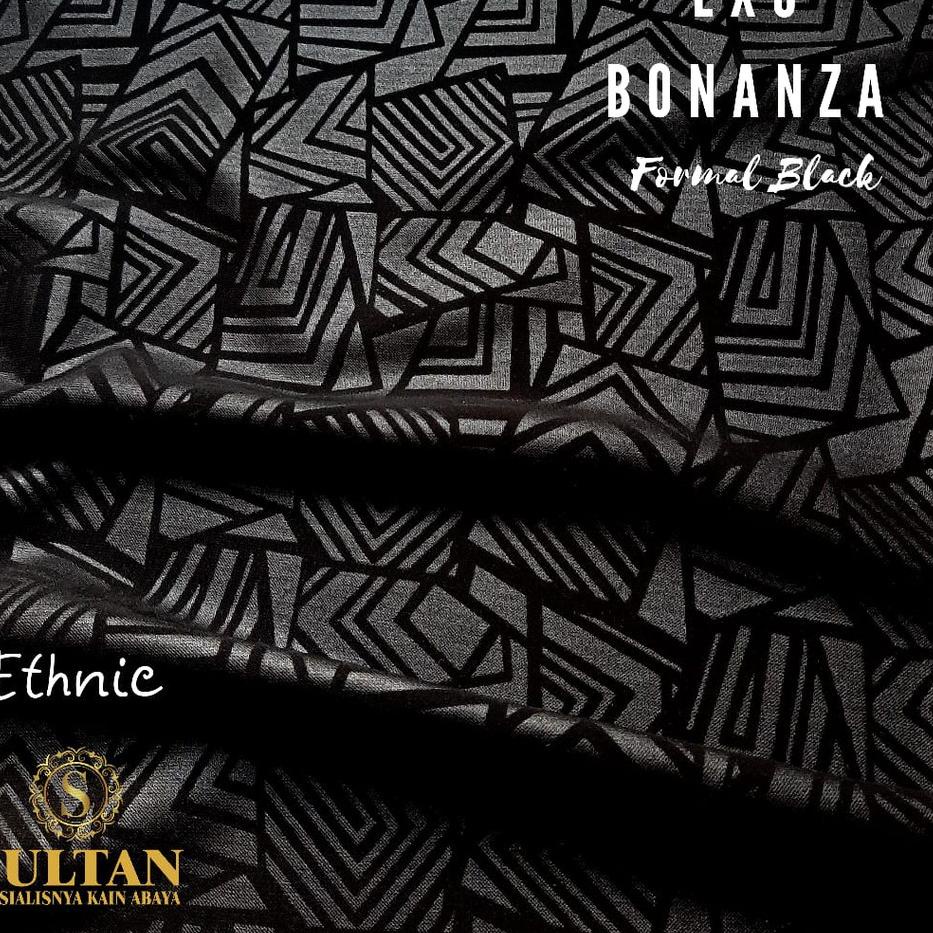 Jual Hot Sell.. 50CM EMBOS ETHNIC KAIN EXO BONANZA WARNA FORMAL BLACK ...
