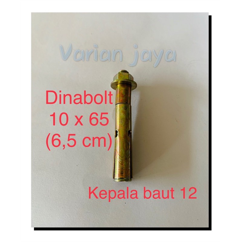Jual Dinabolt 10 x 65 ( 6,5cm ) Dynabolt 10 x 65 ( 6,5 cm ) | Shopee ...