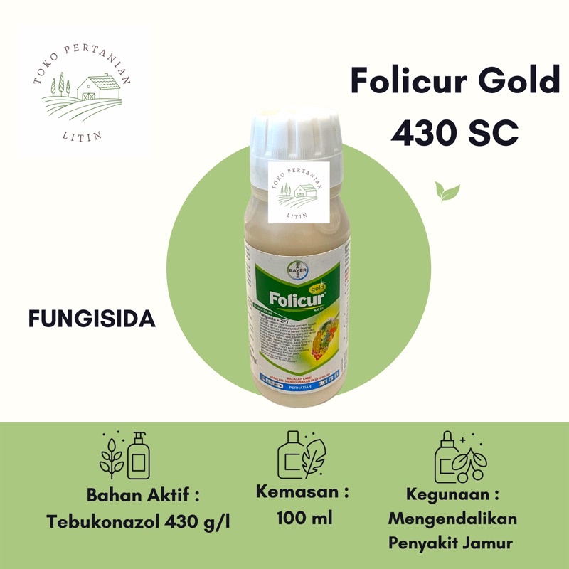 Jual Folicur Gold 430 SC - 100 ml (Fungisida) Mengendalikan Penyakit ...