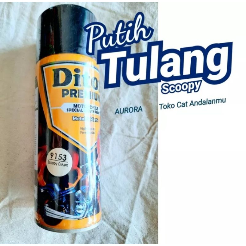 Jual Pilox Diton Premium Scoopy Cream 9153 Putih Tulang Skupy Honda ...