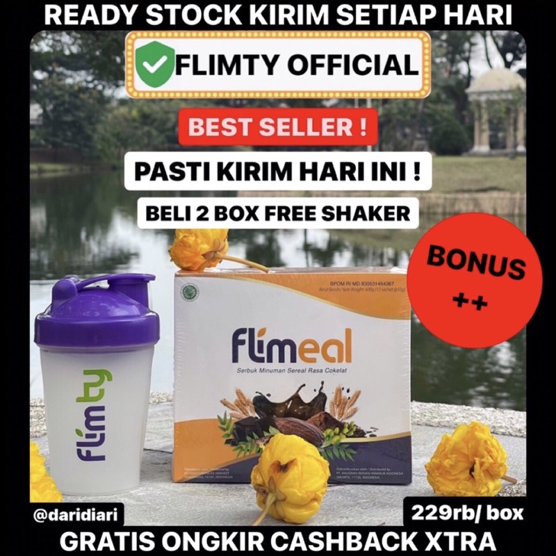 Jual FLIMEAL PROMO FREE SHAKER MINUMAN SEREAL PENGGANTI MAKAN SUSU ...