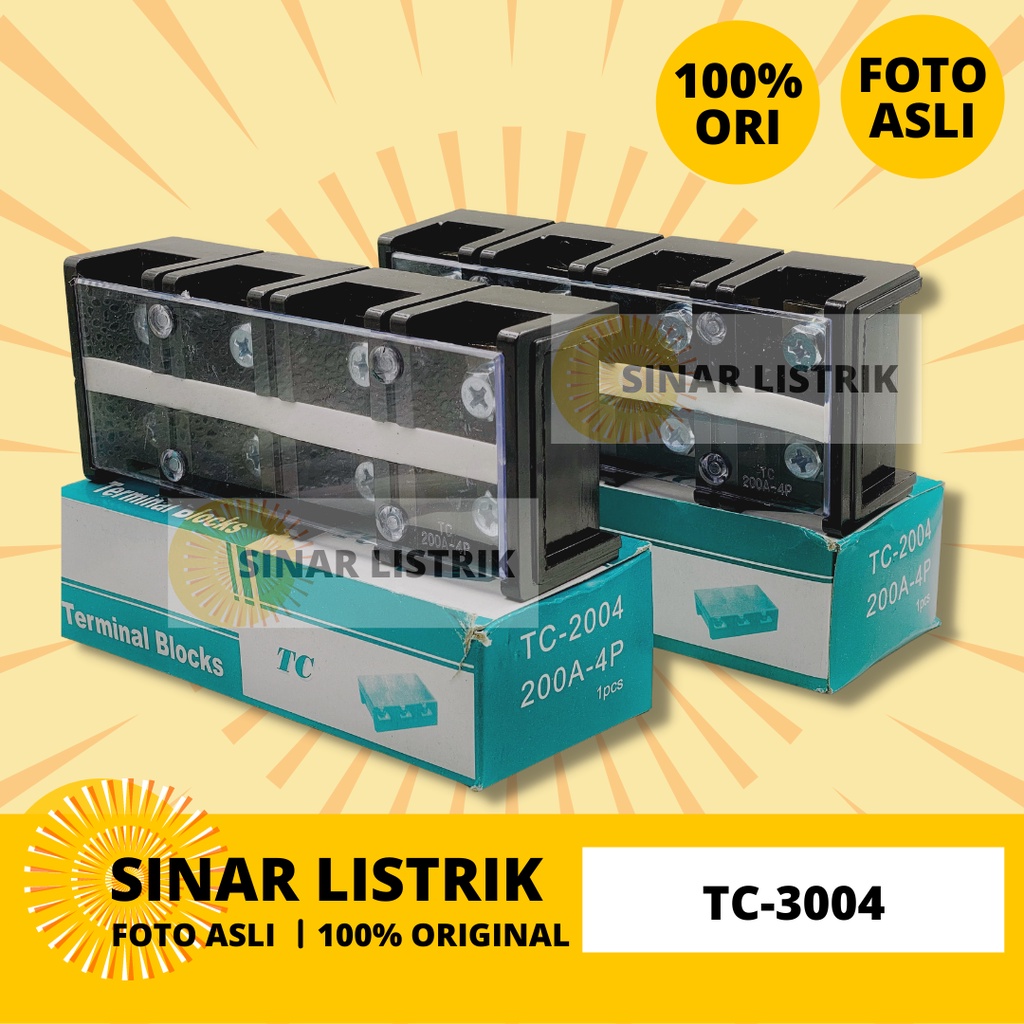 Jual Terminal Block TC-3004 300A 4POLE | Shopee Indonesia