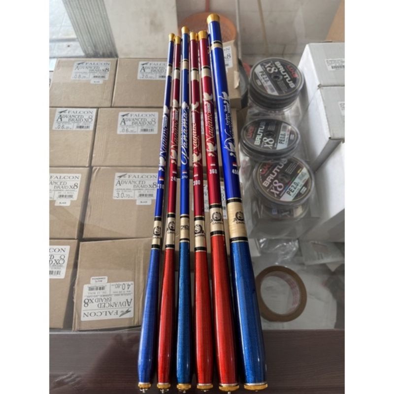 Jual Joran Tegek Carbon Ruas Pendek Daihan Nagano 210 - 450cm Action ...