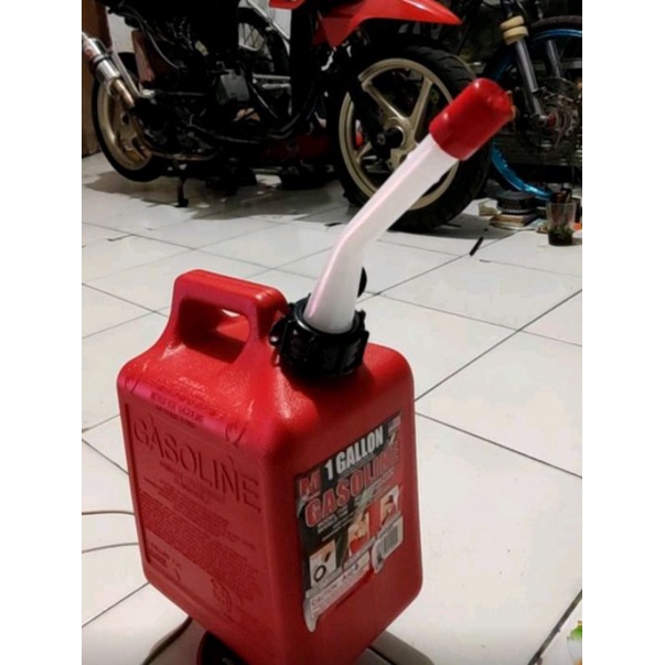 Jual Jerigen bensin / solar 4 Liter / Midwest jerigen bahan bakar ...