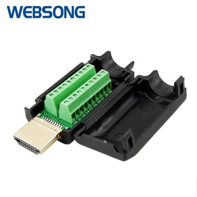 Jual Connector PCB Terminal HDMI Male Websong | Shopee Indonesia