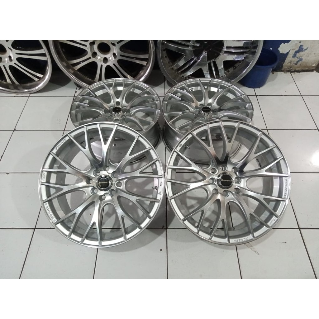 Jual Velg Second Mobil Racing Type NKB Ring 17 Lebar 7,5 Pcd 4x100 4x114,3 Untuk Avanza Livina ...