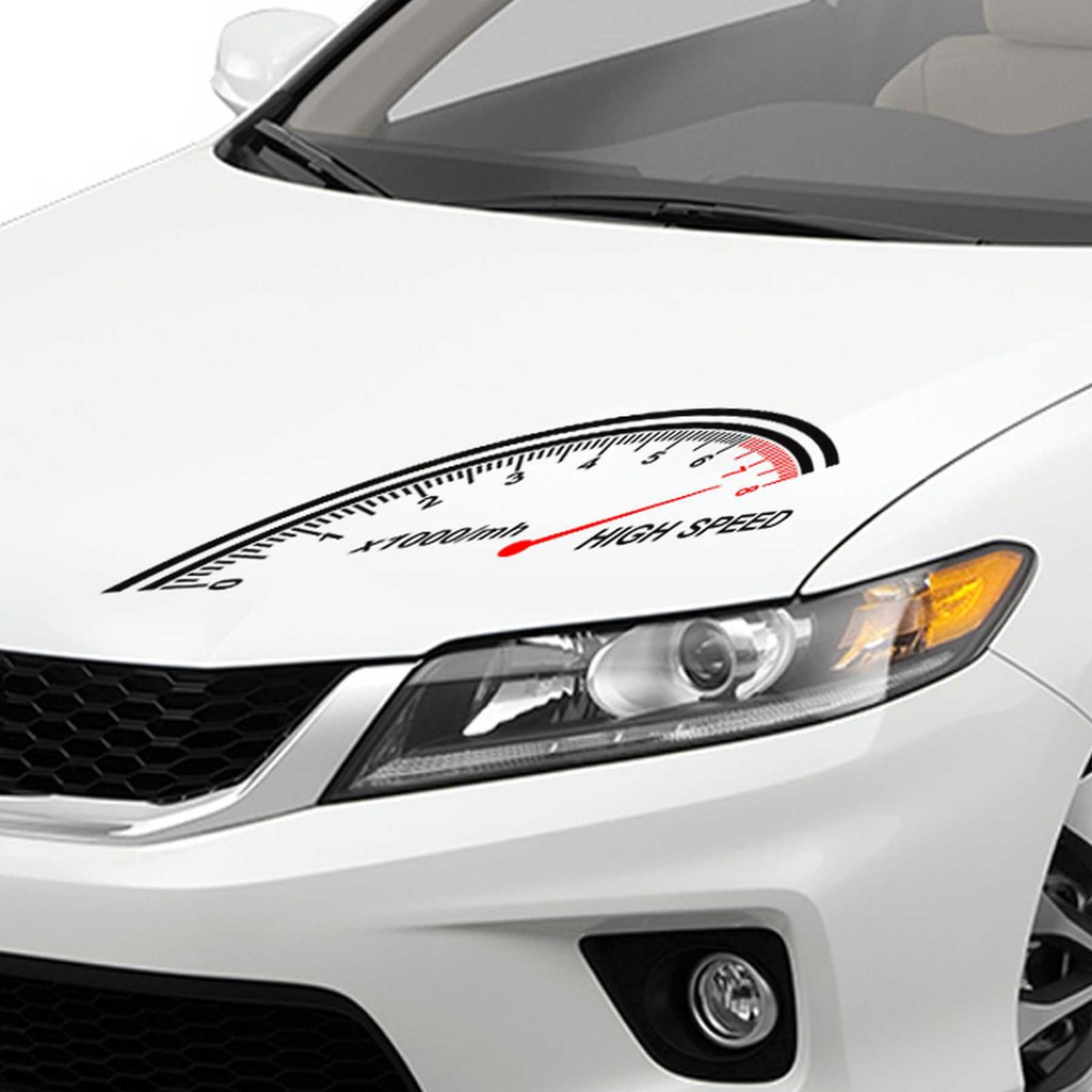 Jual Stiker Mobil RPM Racing Spedometer Kap Mesin Decal Cutting Sticker ...