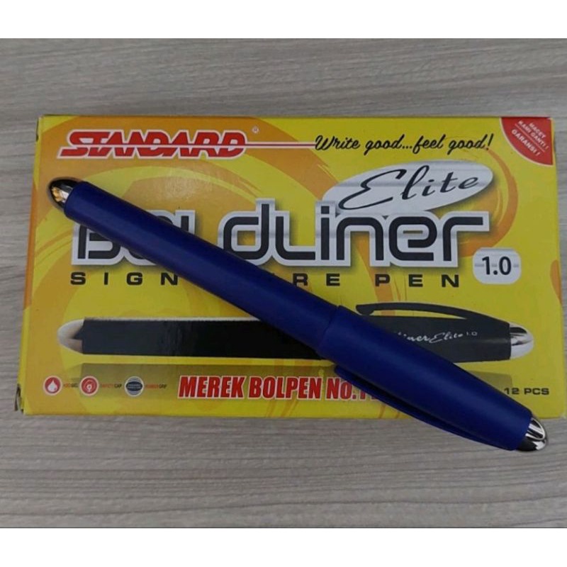 Jual Bolpoint Standard Boldliner Elite 1.0 Signature Pen | Shopee Indonesia