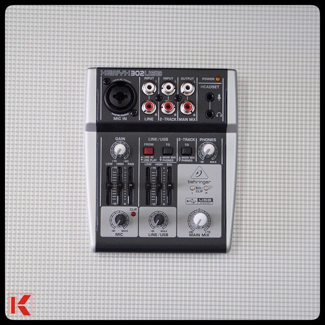 Jual Mixer Behringer Xenyx 302USB Original 302 USB Mixer 3 channel with ...
