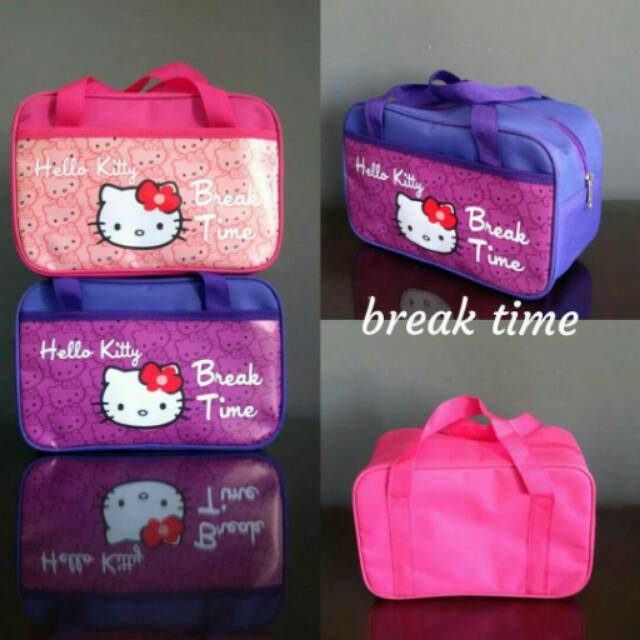 Jual Tas hello kitty Break time tenteng | Shopee Indonesia