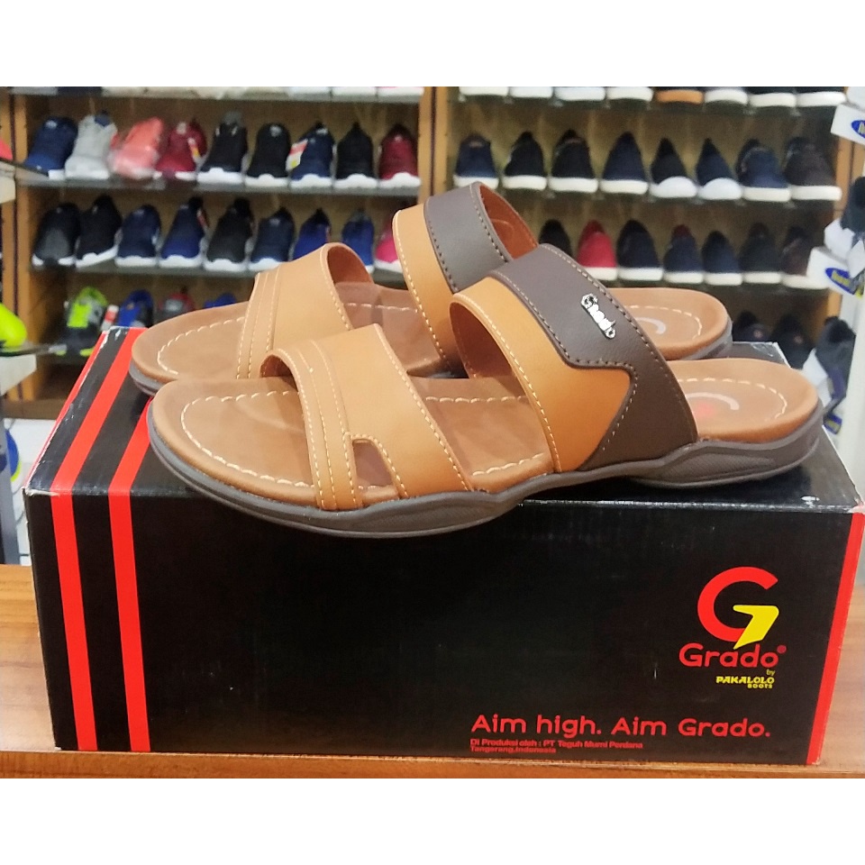 Jual Sandal Pria Grado By Pakalolo GAC02 Terlaris | Shopee Indonesia