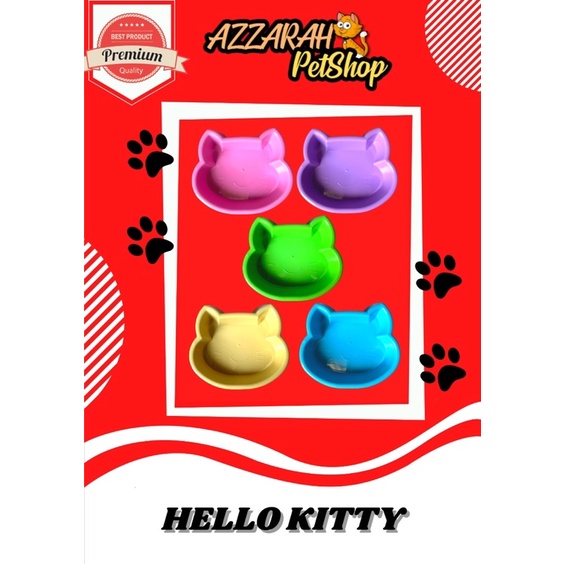 Jual TEMPAT MAKAN KUCING ( HELLO KITTY ) | Shopee Indonesia
