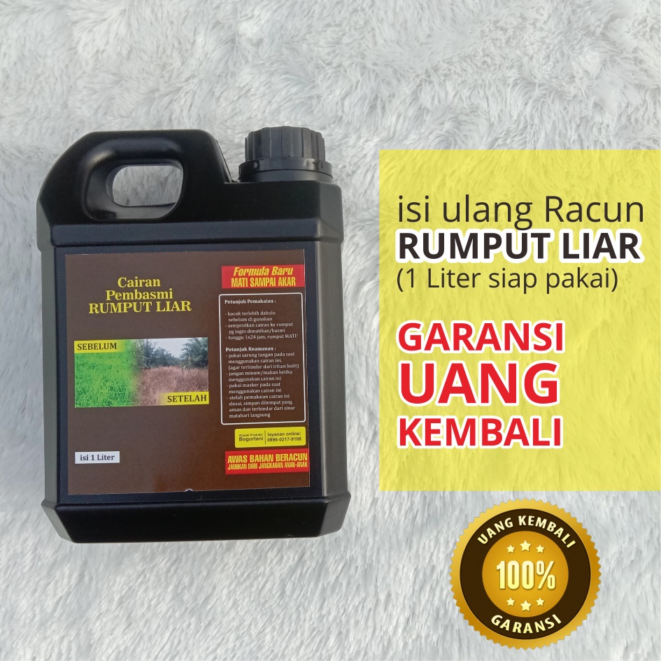 Jual [Bogortani] OBAT PEMBASMI RUMPUT LIAR | GULMA | ILALANG 1 LITER ...