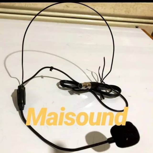 Jual MIC HEADSET BANDO JACK 3 PIN UNTUK WIRELESS MICROPHONE | Shopee ...
