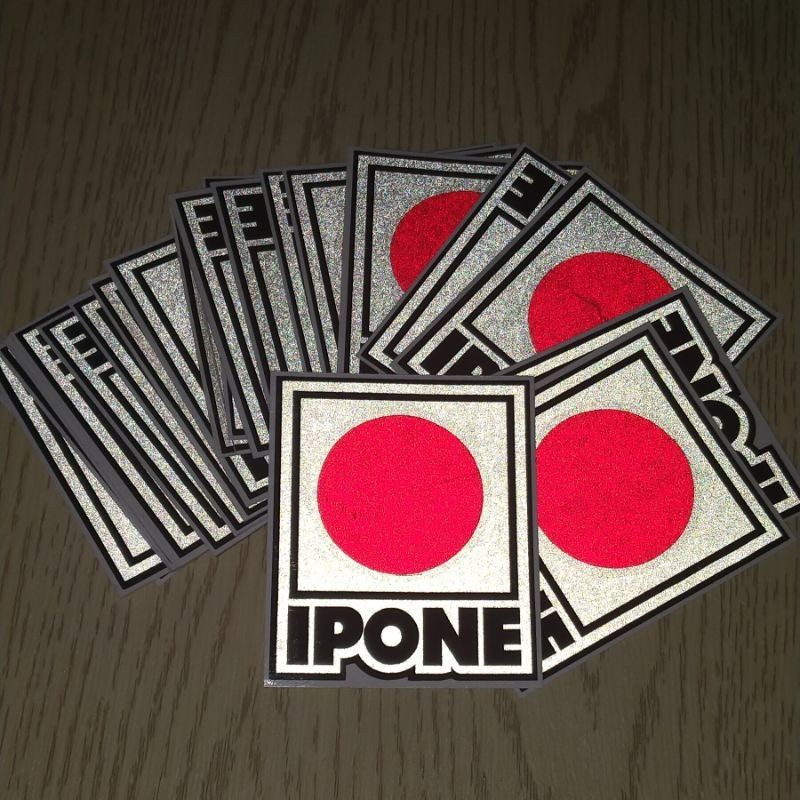 Jual Stiker Variasi Motor Special Set Ipone Logo Racing Sponsor Cutting ...