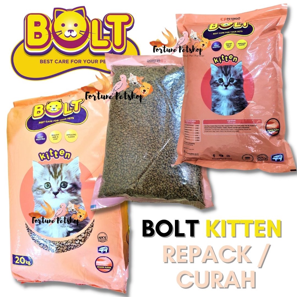 Jual KHUSUS INSTANT - Bolt Donut - lkan - Salmon - Kitten FRESHPACK ...