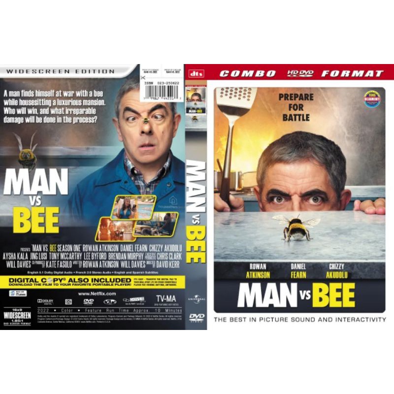 Jual dvd Man Vs Bee 2022 {OD DTS R1} {Comedy, Family} {Rowan Atkinson ...