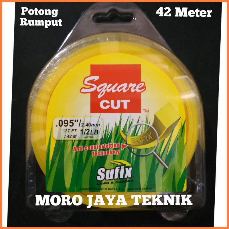 Jual Tali Senar Potong Rumput Tasco 42 Meter 1/2LB | Shopee Indonesia
