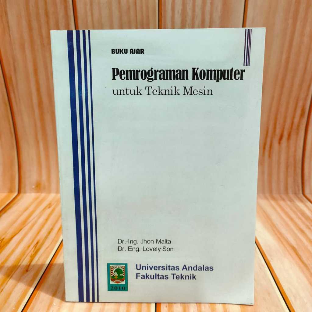 Jual Buku Ajar Pemrograman Komputer Untuk Teknik Mesin | Shopee Indonesia