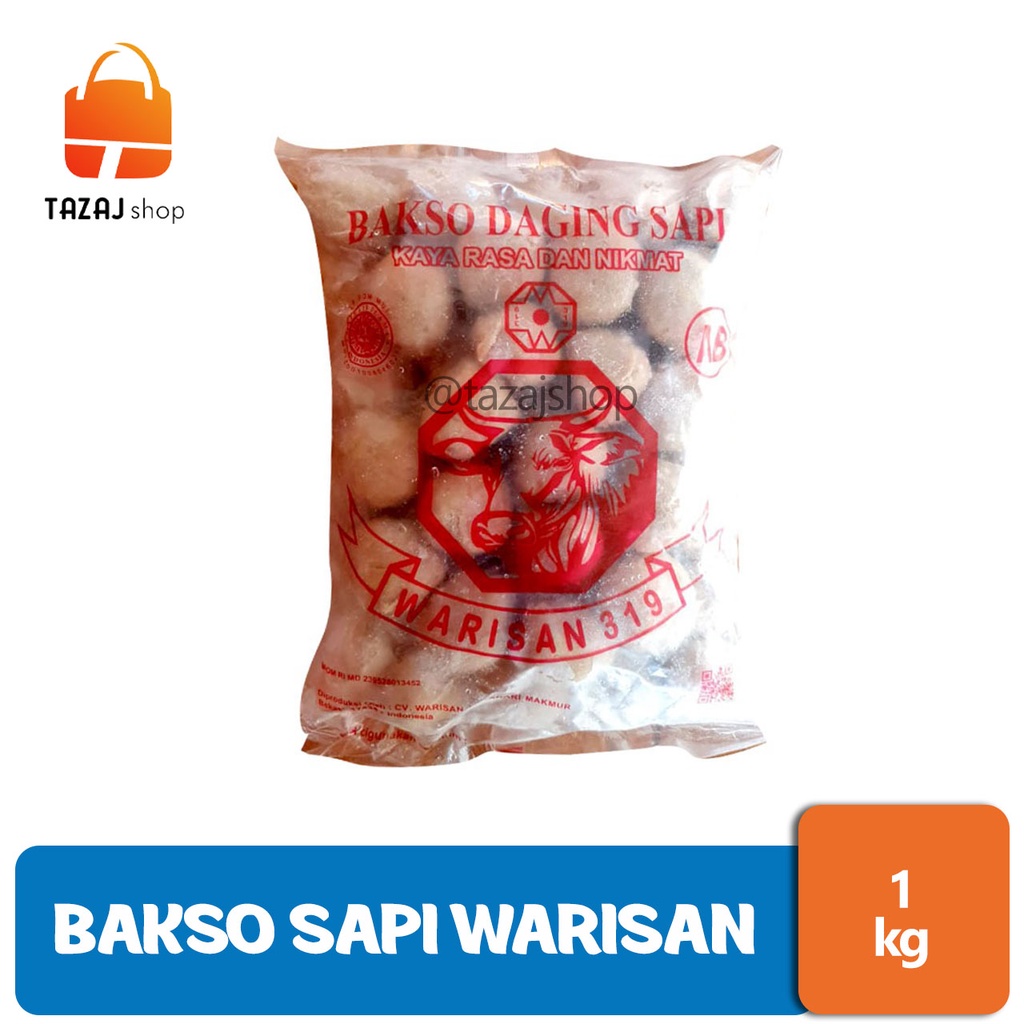 Jual Bakso Sapi Warisan AB 700 Gram Frozen | Shopee Indonesia