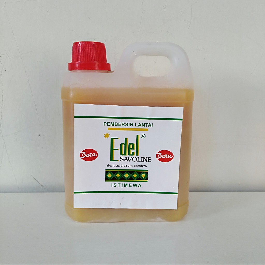 Jual Edel Savoline Karbol Pembersih Lantai Botol Plastik 900 ml ...