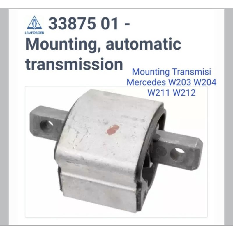 Jual Mounting Transmisi Mercedes W203 W204 W211 W212 2122400418 ...