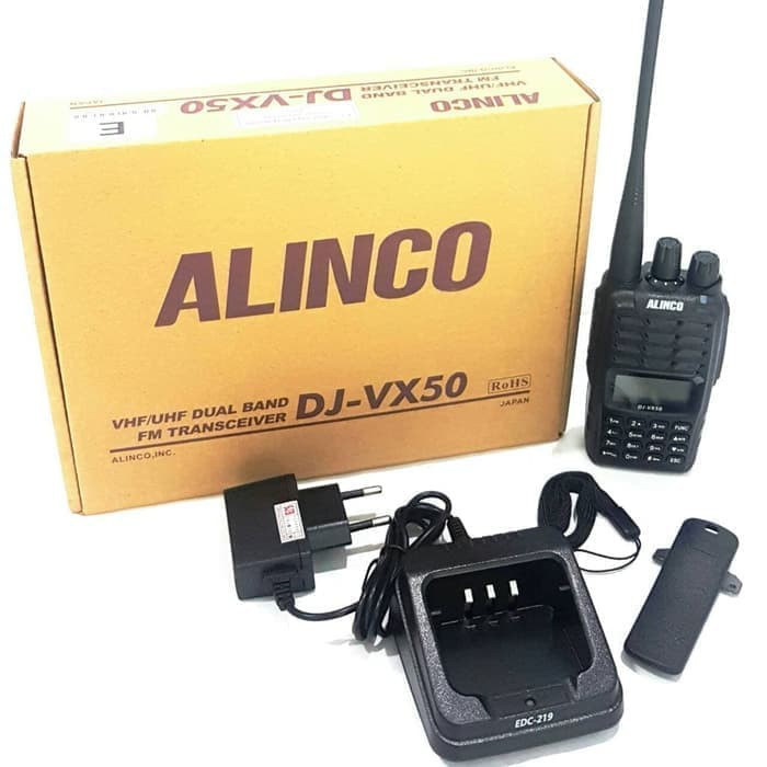 Jual Ht Alinco DJ-VX50 Dual band Vhf - Uhf Waterproof IP67 | Shopee Indonesia