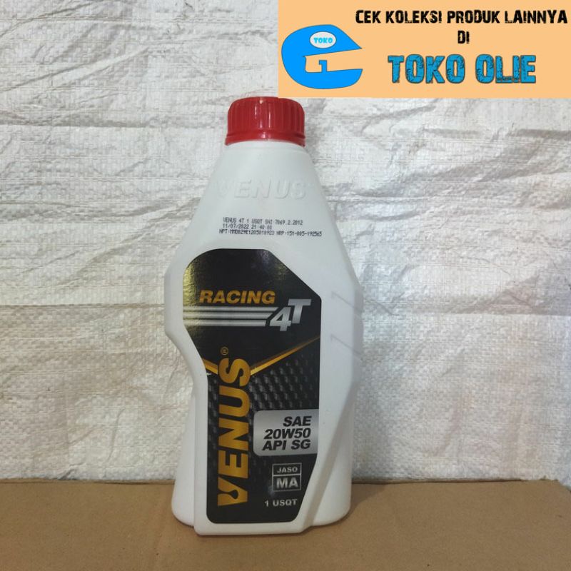 Jual OLI MURAH BERKUALITAS VENUS 4T 20W-50 1Liter | Shopee Indonesia
