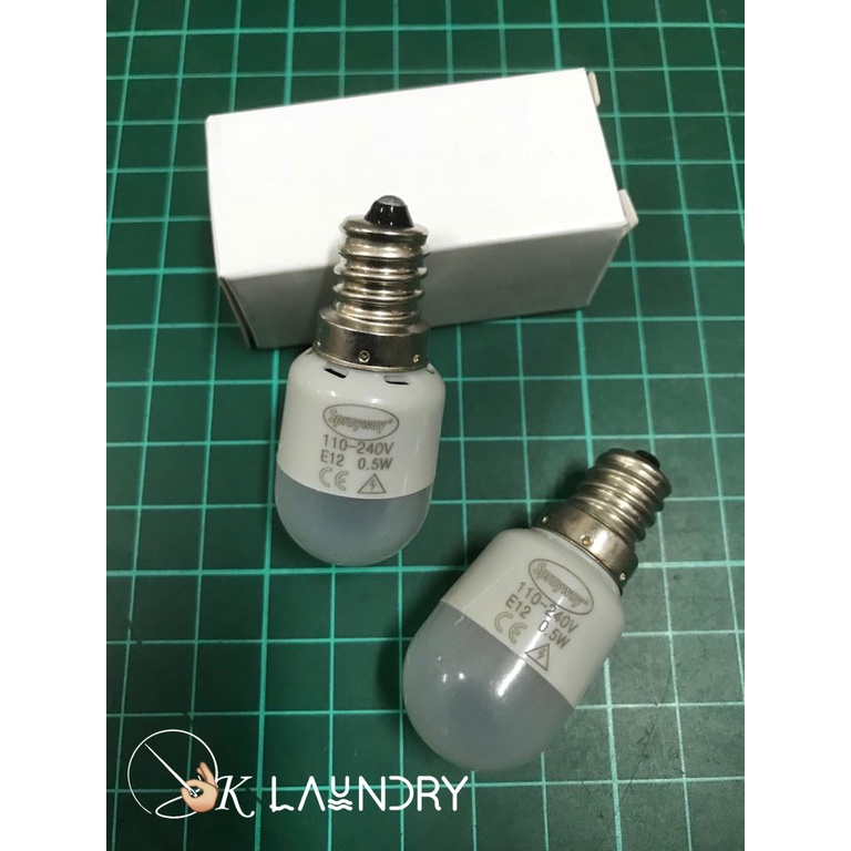 Jual Bohlam LED PUTIH untuk Mesin Jahit (Sistem Ulir) 0,5 WATT TUSUK ...