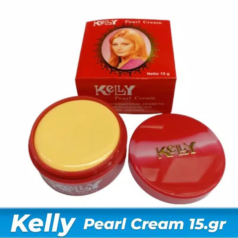 Jual Kelly Pearl Cream 15gr Kemasan besar / 5gr Kemasan Kecil Kelly ...