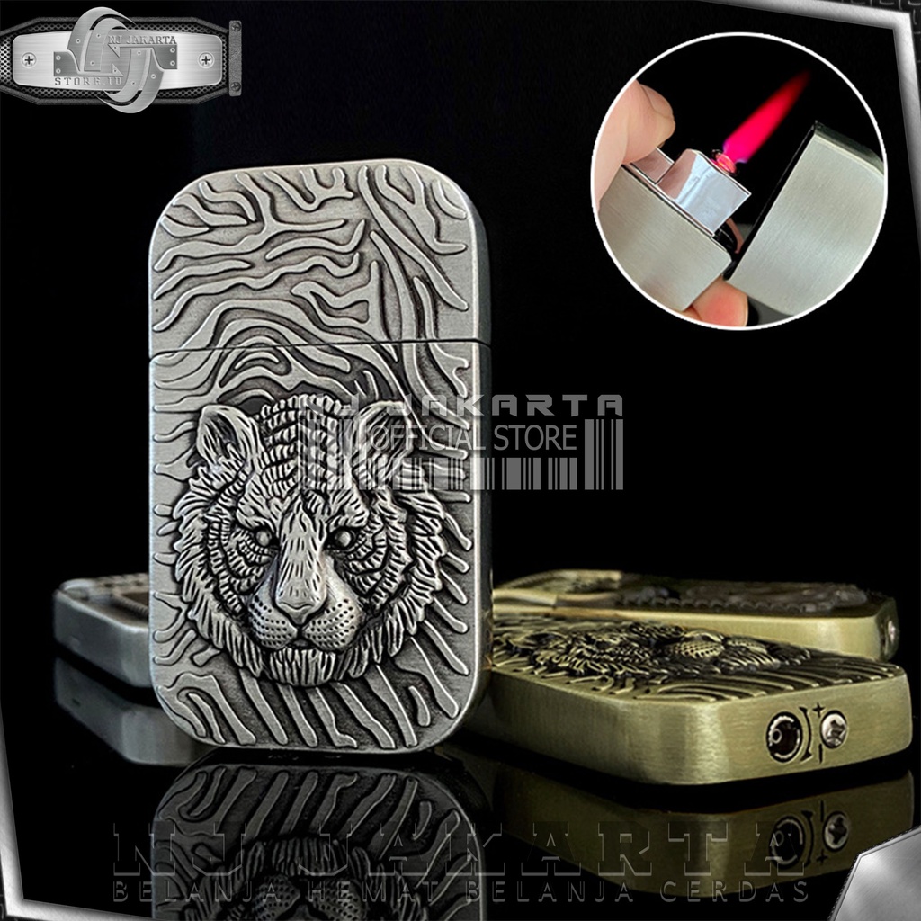 Jual Mancis Lighter Korek Api Grafit Embouse Lion Vintage Butane ...