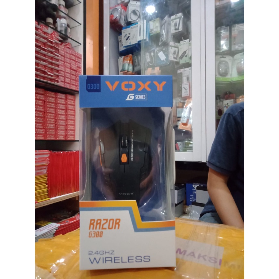 Jual MOUSE GAMING WIRELESS G300 VOXY | Shopee Indonesia