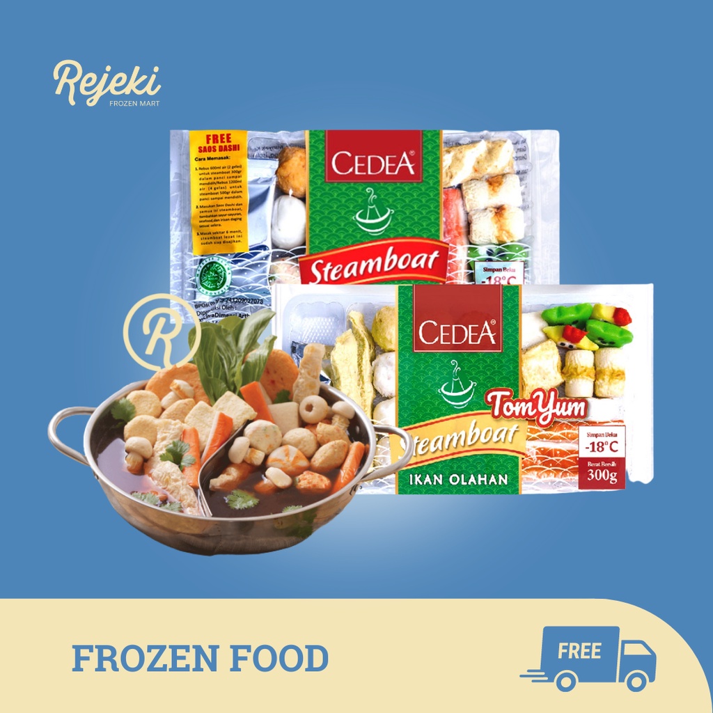 Jual Cedea Steamboat Set - Shabu Shabu - Tom Yum Daishi - Rejeki Frozen ...