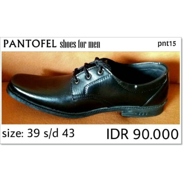 Jual Sepatu pantofel pria (pnt15) | Shopee Indonesia