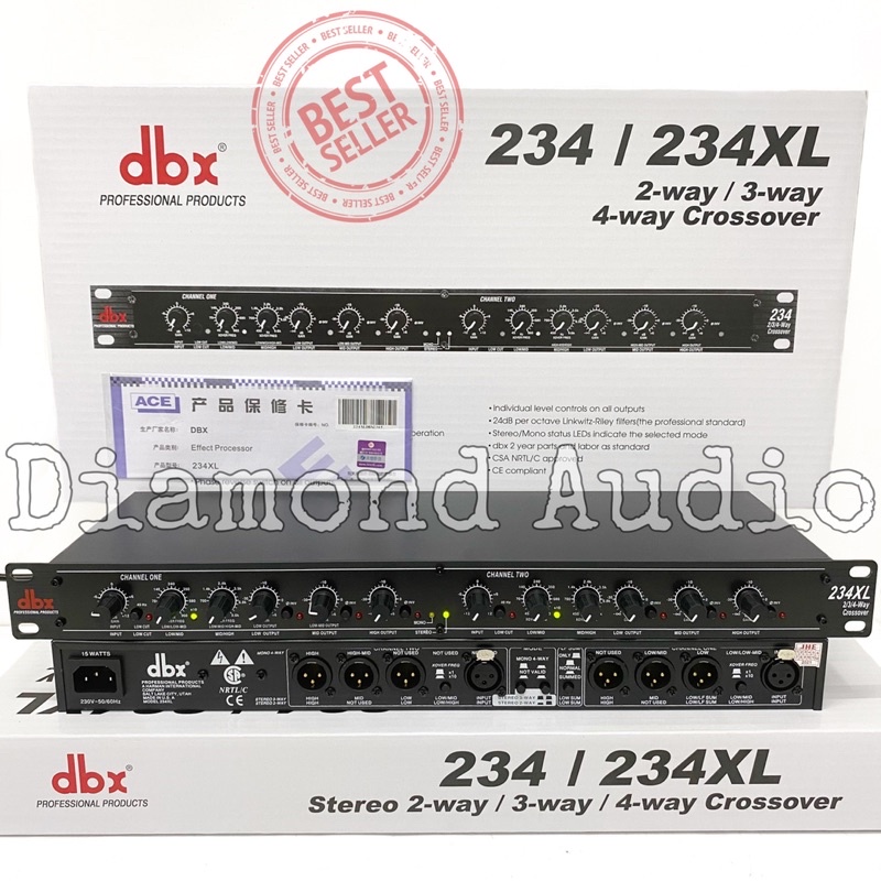 Jual Crossover 234Xl Grade A 3Way 4Way Crosover 234 Xl ( BISA COD ...