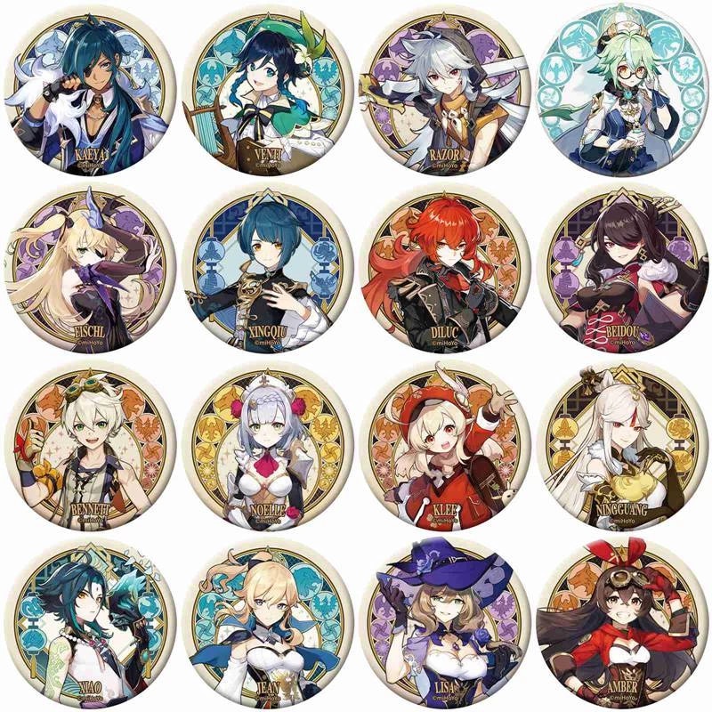 Jual Genshin Impact Character Badge | Shopee Indonesia