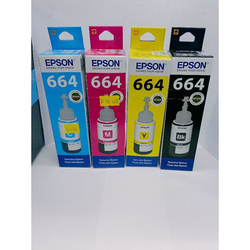 Jual TINTA EPSON 664 ORIGINAL | Shopee Indonesia