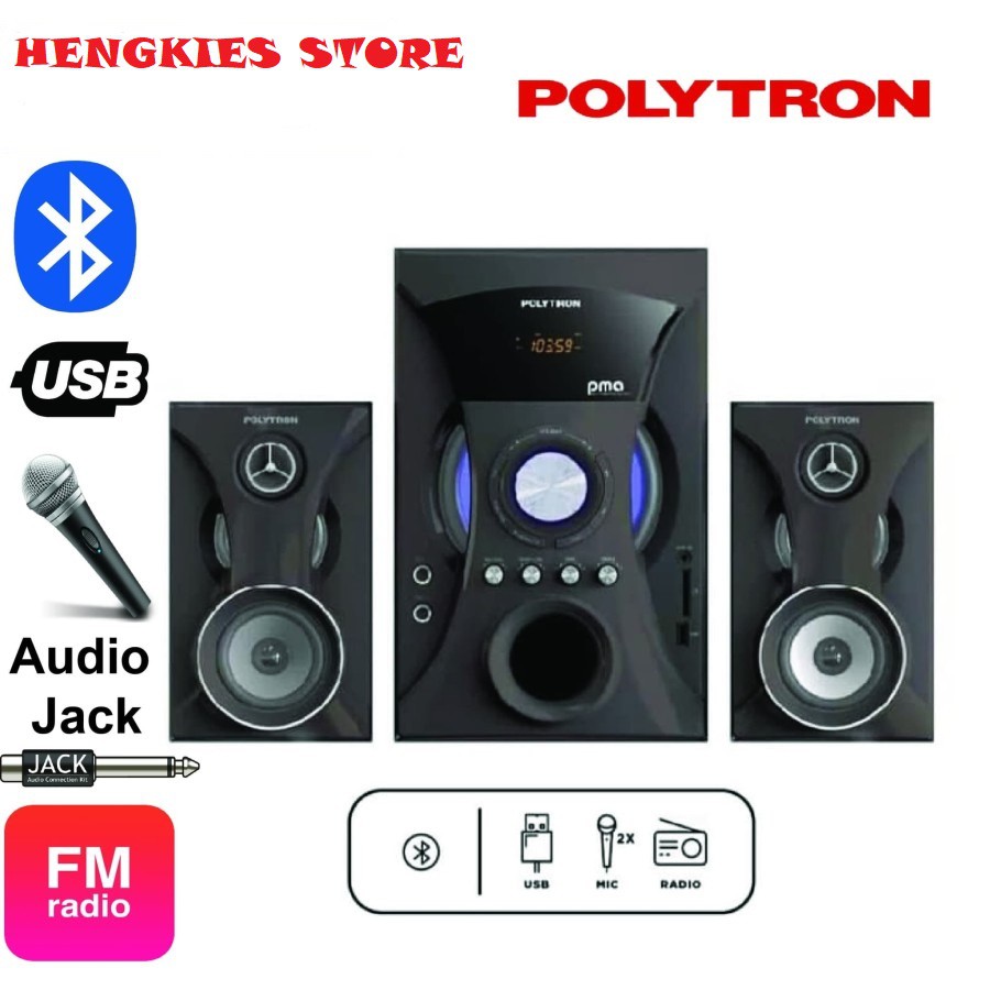 Jual Polytron PMA 9505 Multimedia Audio Speaker Portabel | Shopee Indonesia
