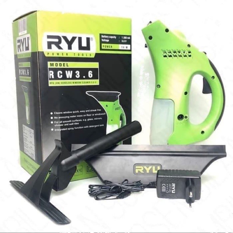 Jual Ryu Vacuum Window Cleaner RCW 3.6 Pembersih Kaca Cordless | Shopee Indonesia