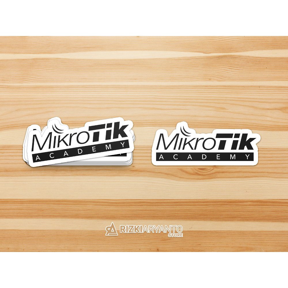 Jual Sticker - Stiker Logo Mikrotik Academy untuk PC Laptop HP dll ...