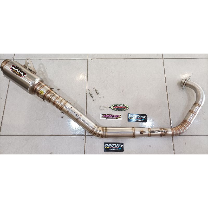 Jual Knalpot Satria Fu Original Mafia Racing Exhaust Set Tipe Road Race Kualitas Bagus Harga ...