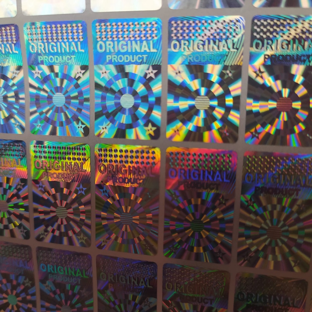 Jual Stiker Hologram Original Produk 4 Bintang Silver | Shopee Indonesia