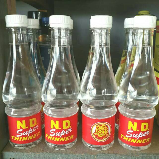 Jual N. D. Super Thinner / Pengencer Cat Minyak Kayu dan Besi | Shopee Indonesia